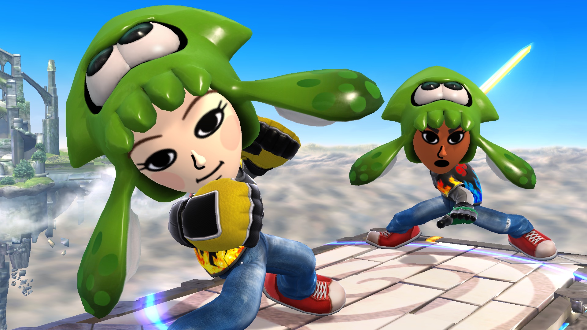 Splatoon's Inkling costume comes to Smash along with Miiverse stage on ...