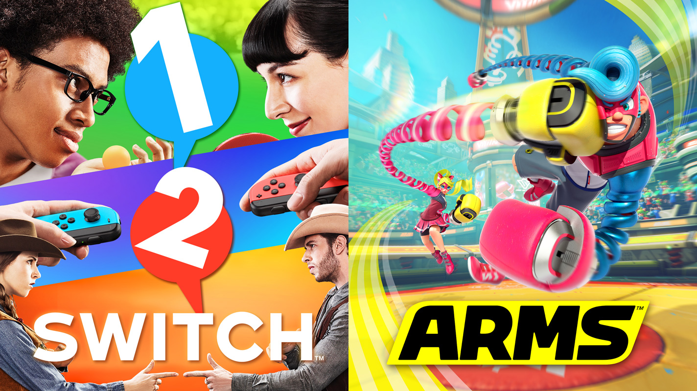 1-2 Switch and Arms Games announced for Switch - Vooks