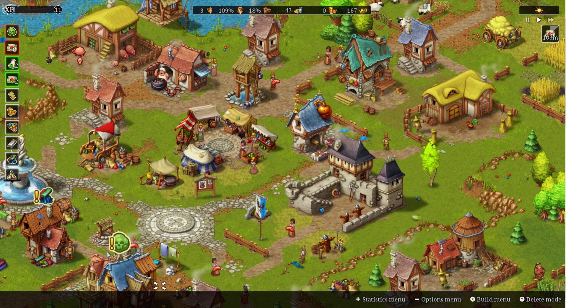 Townsmen (Switch eShop) Review - Vooks
