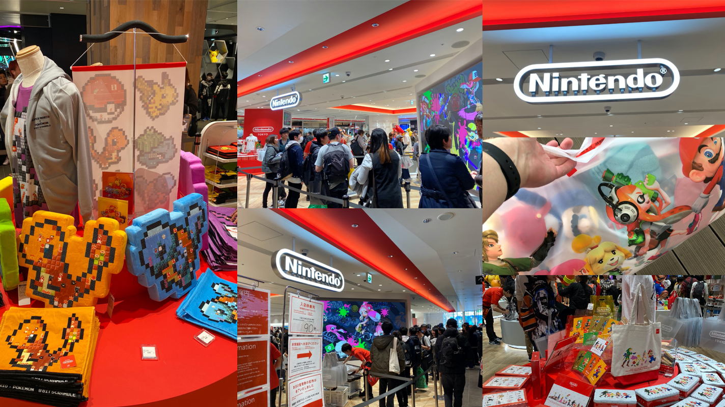 A Visit to the Nintendo Tokyo Store - Vooks