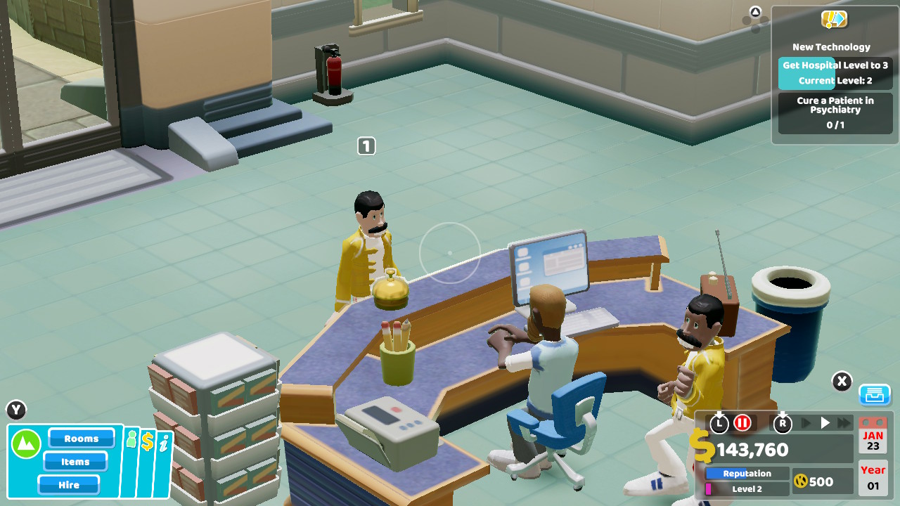 Two Point Hospital (Switch) Review - Vooks