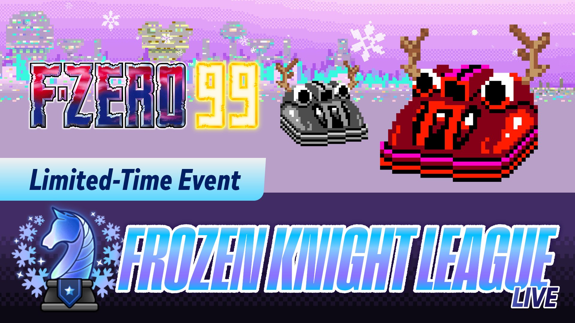 F-Zero 99 adds time-limited Frozen Knight League in new update - Vooks