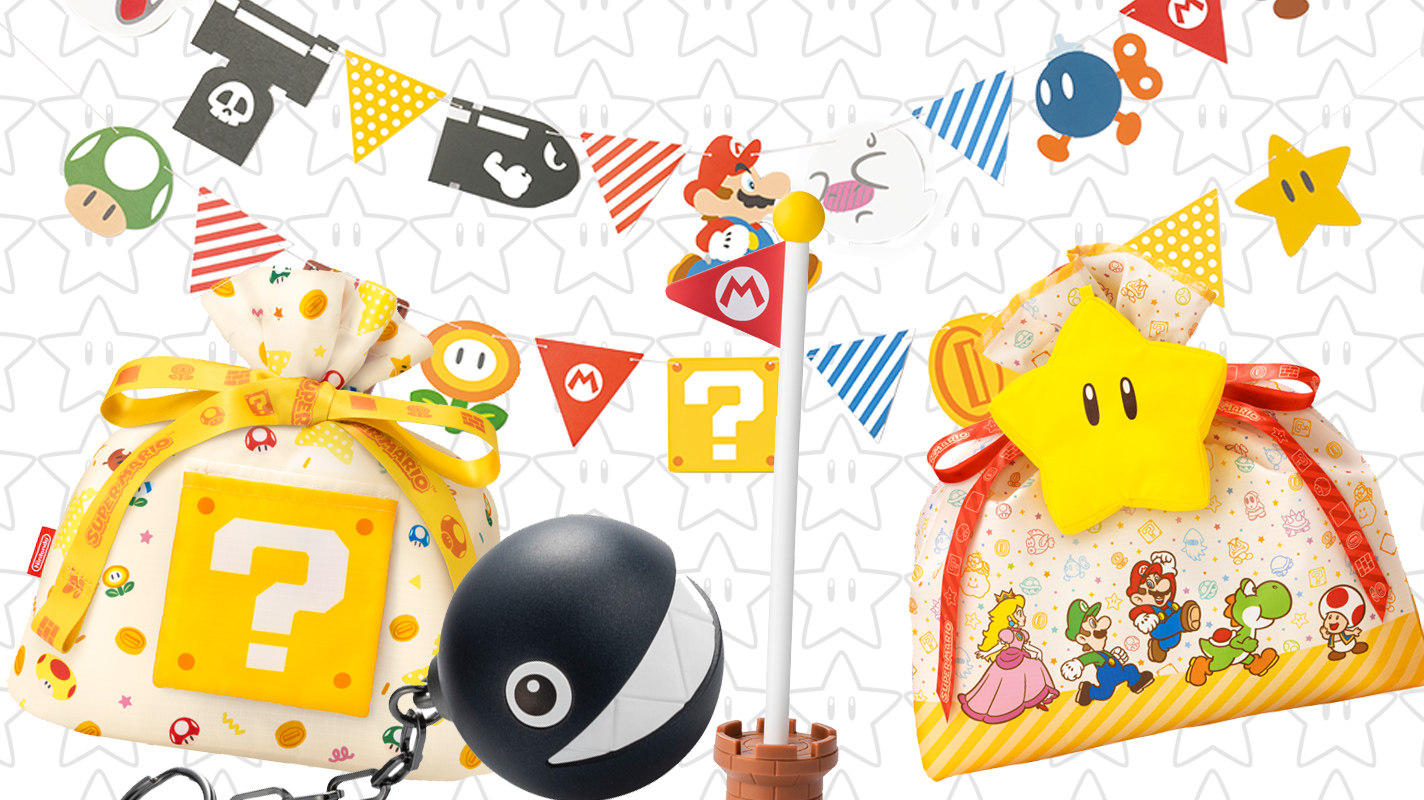 New Super Mario Nintendo Tokyo Store gear added to the My Nintendo ...