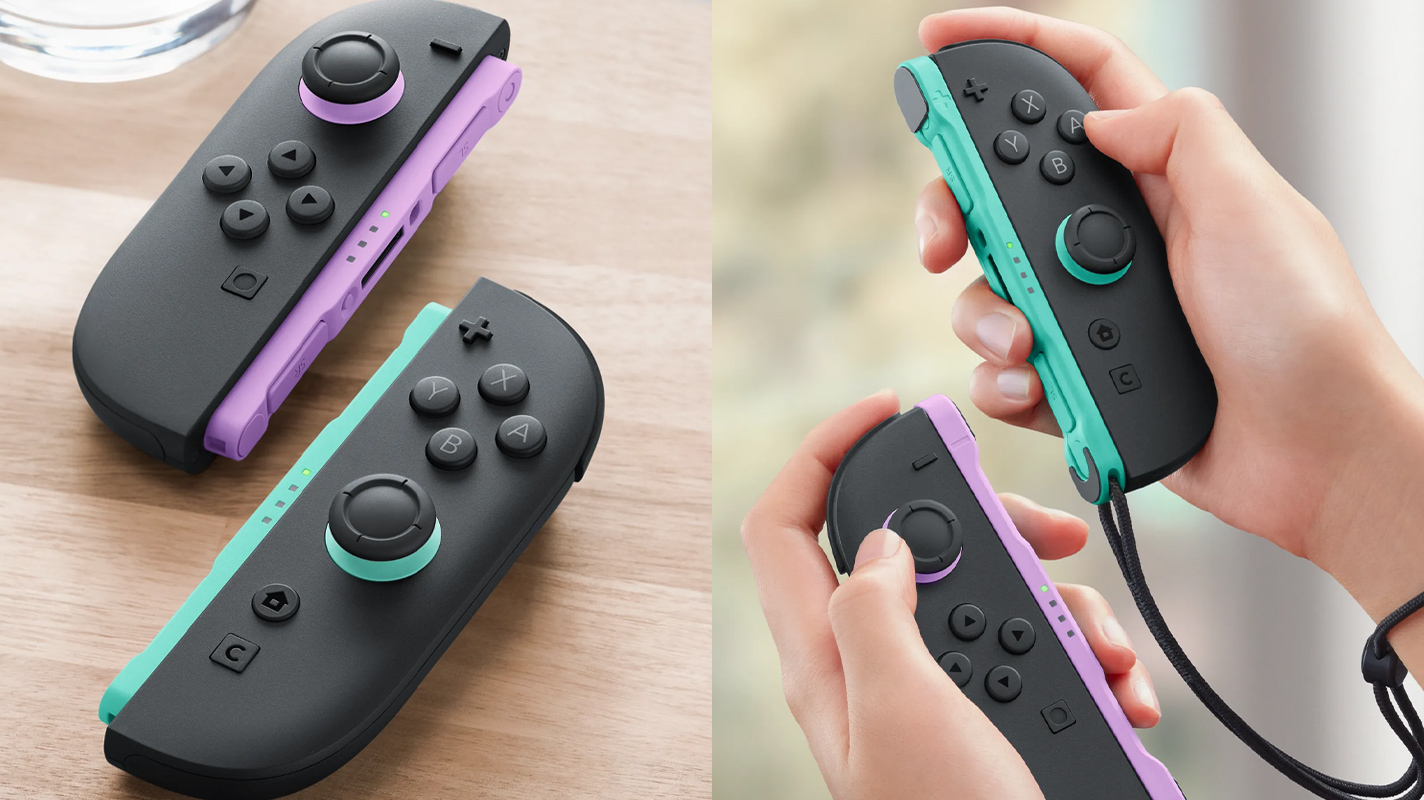New Joy-Con 2 colour on the way: Light Purple and Light Green - Vooks